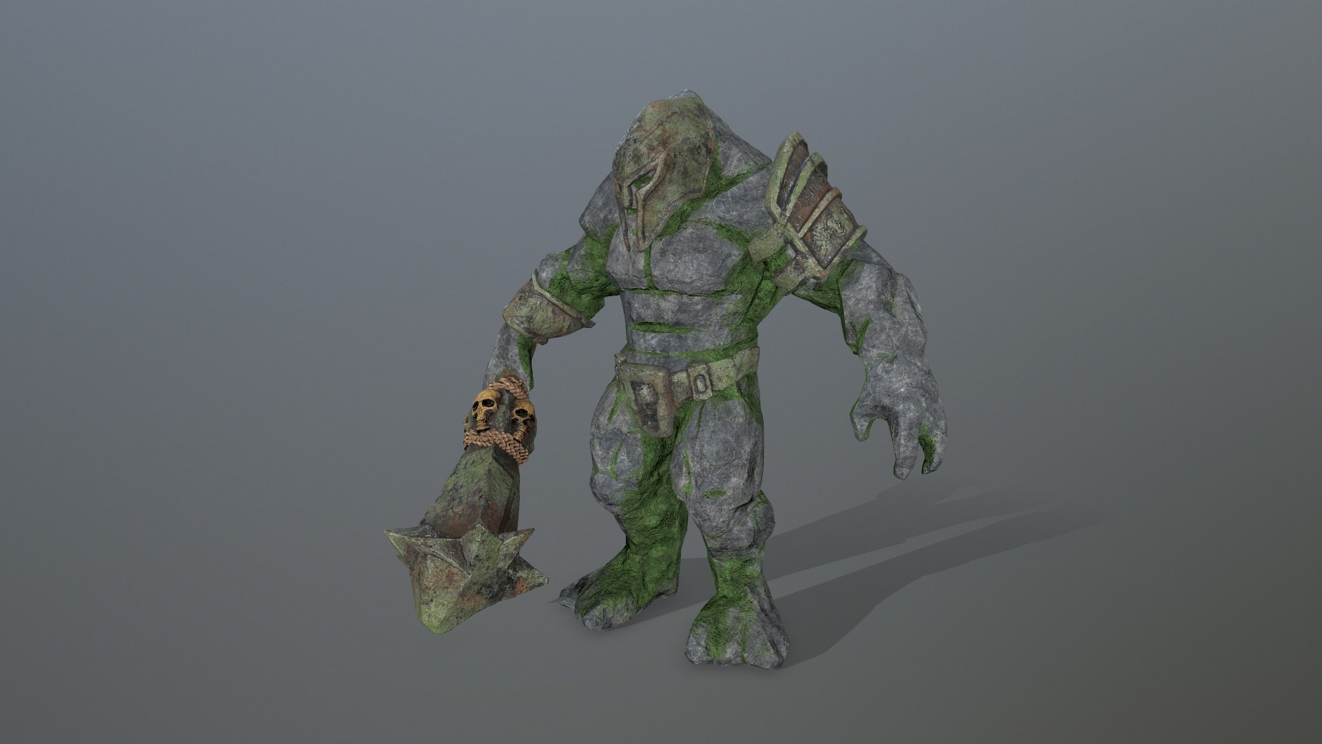 3D Rock Monster Model - TurboSquid 1937632