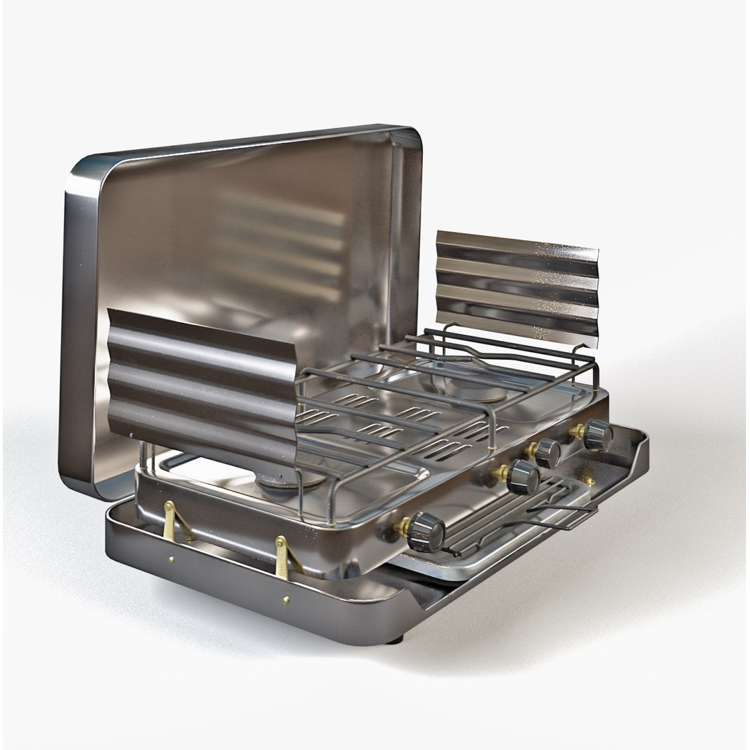 Gas Stove Model - TurboSquid 2101473