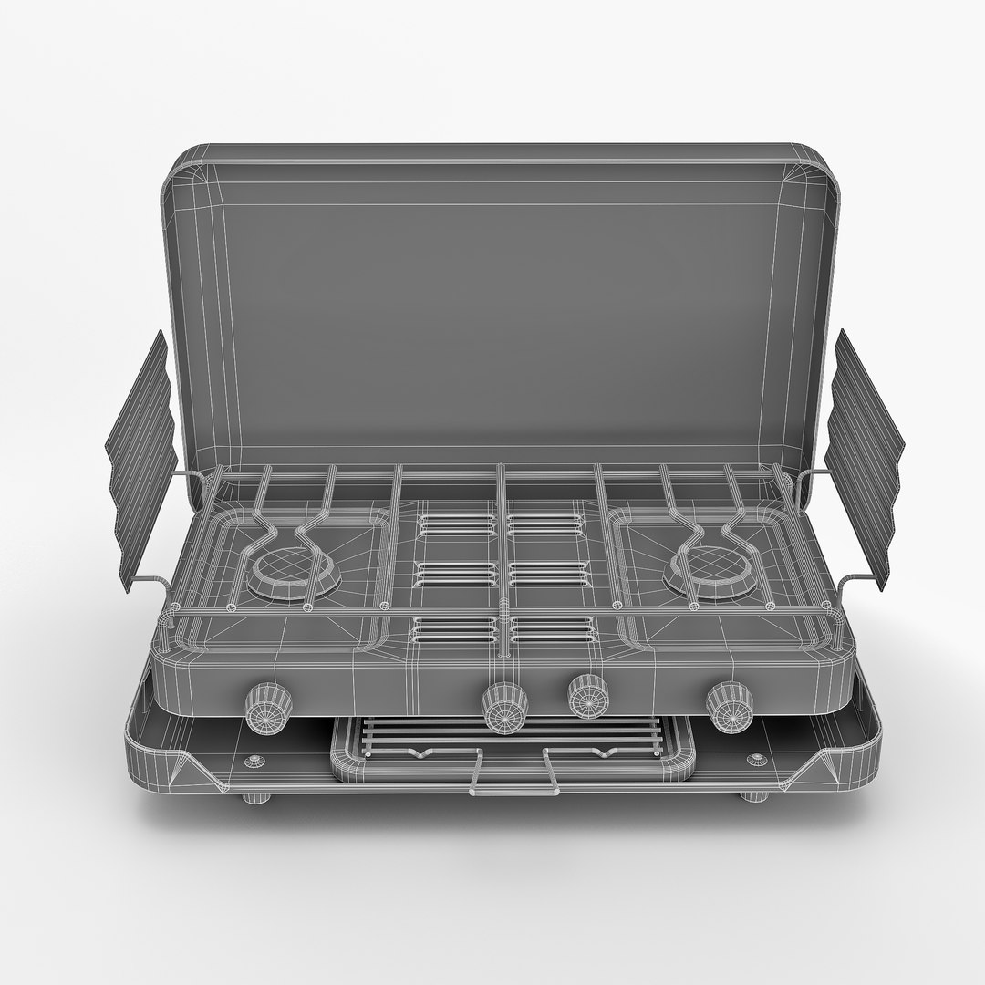 Gas Stove Model - TurboSquid 2101473