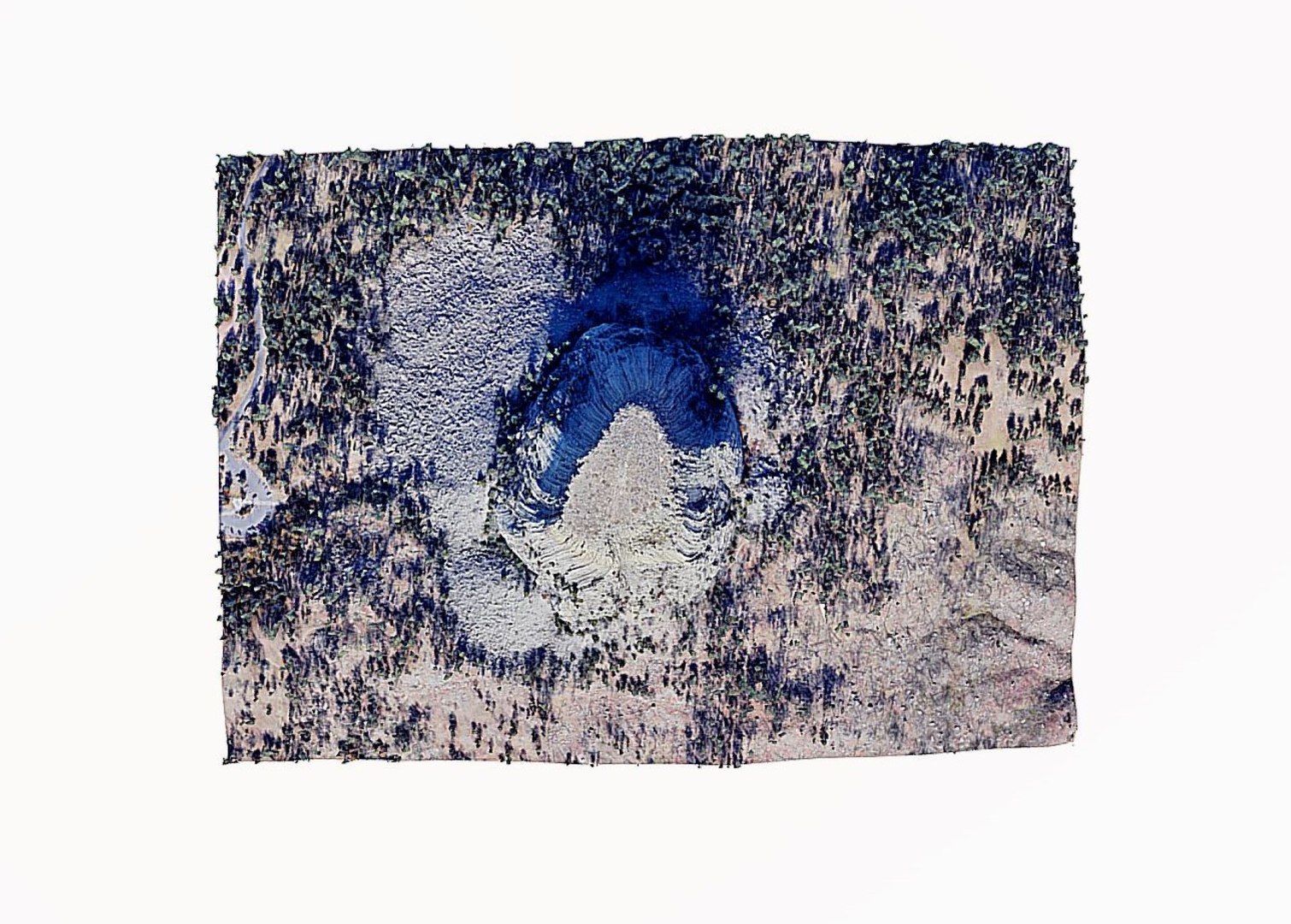 3D Model Devils Tower - TurboSquid 1850401