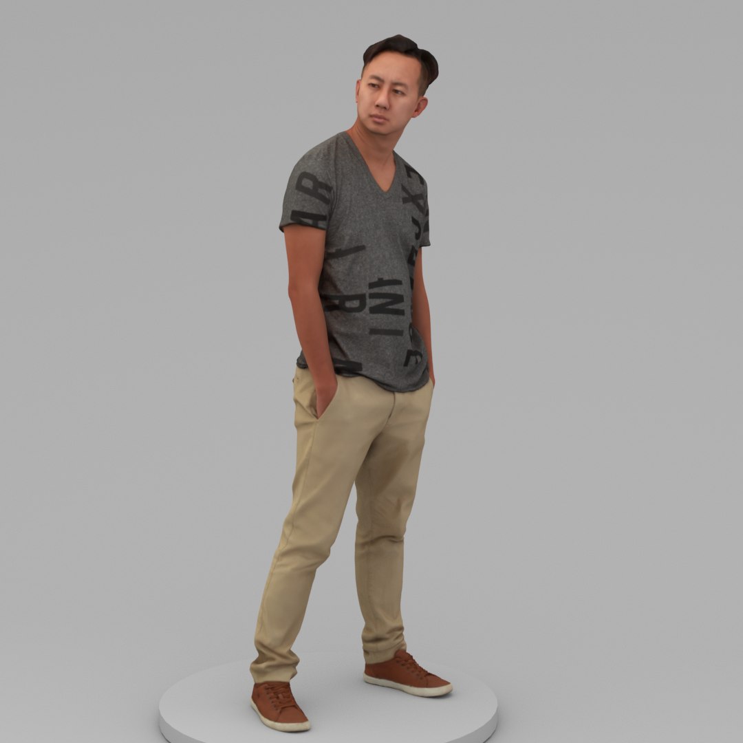 Scanned middle-aged man hands 3D - TurboSquid 1583223