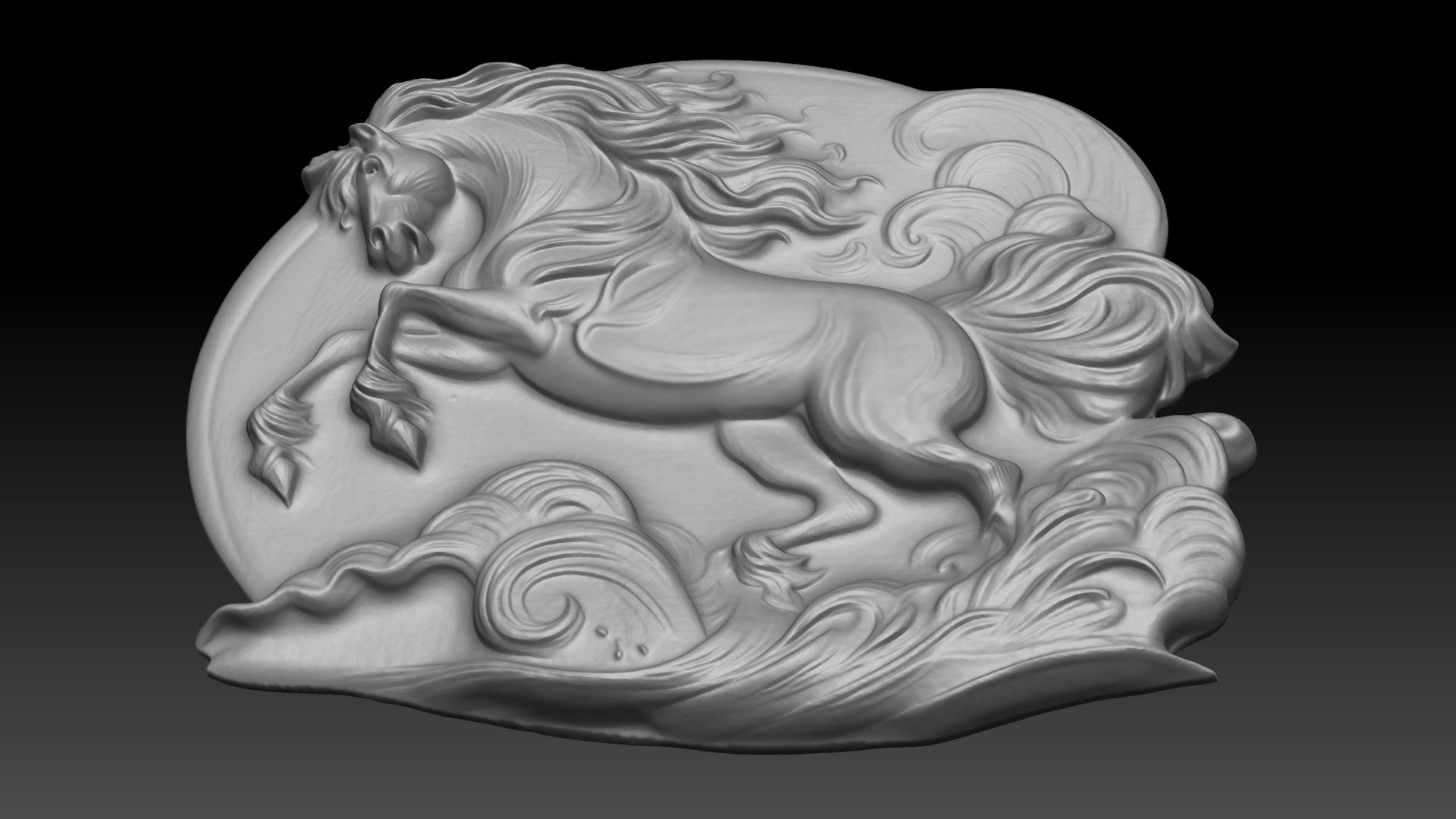 3D Horse Bas Relief 240510 08 3D Print Model - TurboSquid 2293738