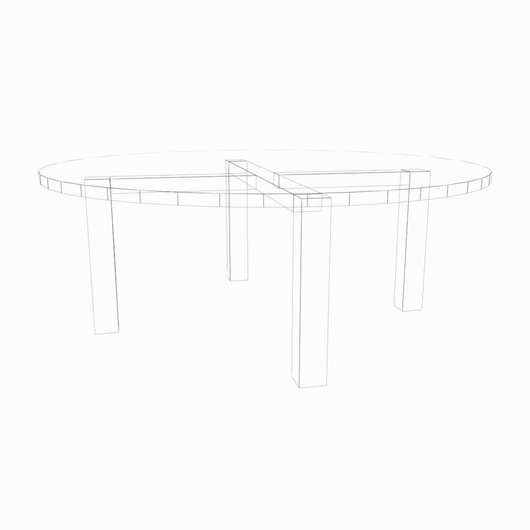 3D Small Table Model - TurboSquid 1466630