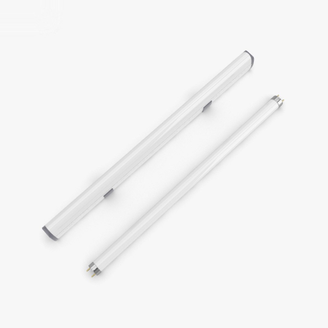 3D Tube Light Model - TurboSquid 1482644