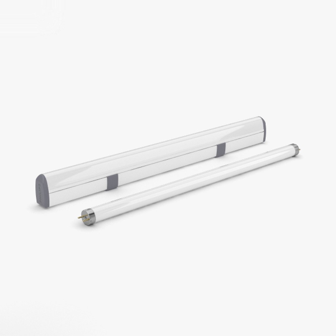 3D Tube Light Model - TurboSquid 1482644