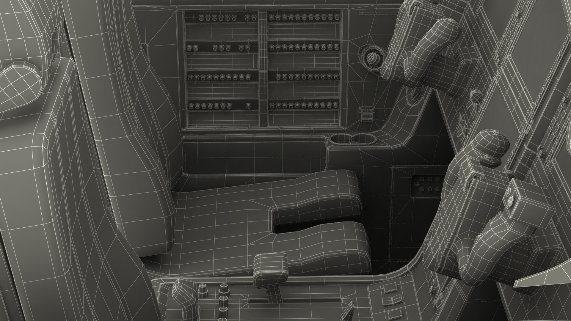 3D Business Aircraft Pilot Cockpit - TurboSquid 1672829