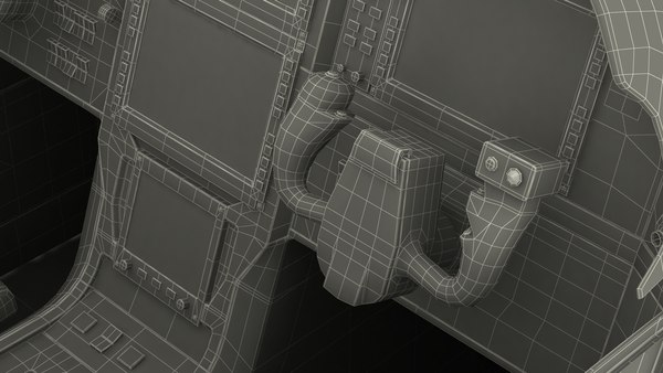 3D business aircraft pilot cockpit - TurboSquid 1672829