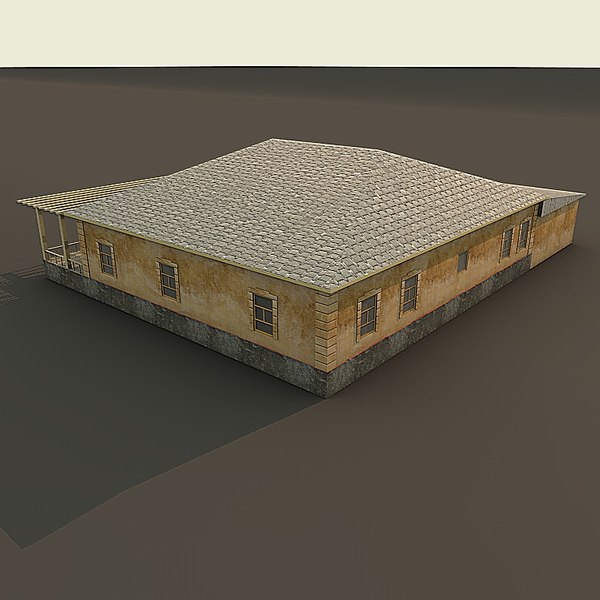 3d model house interior building