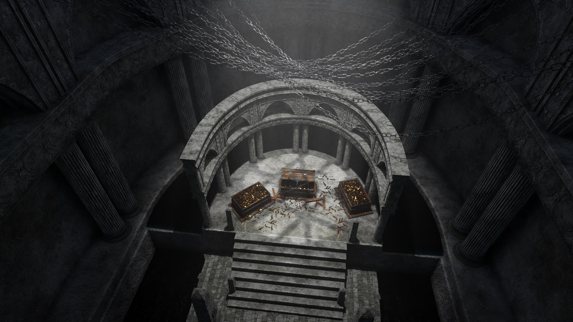 Lost Treasure Scene Model - TurboSquid 1786234