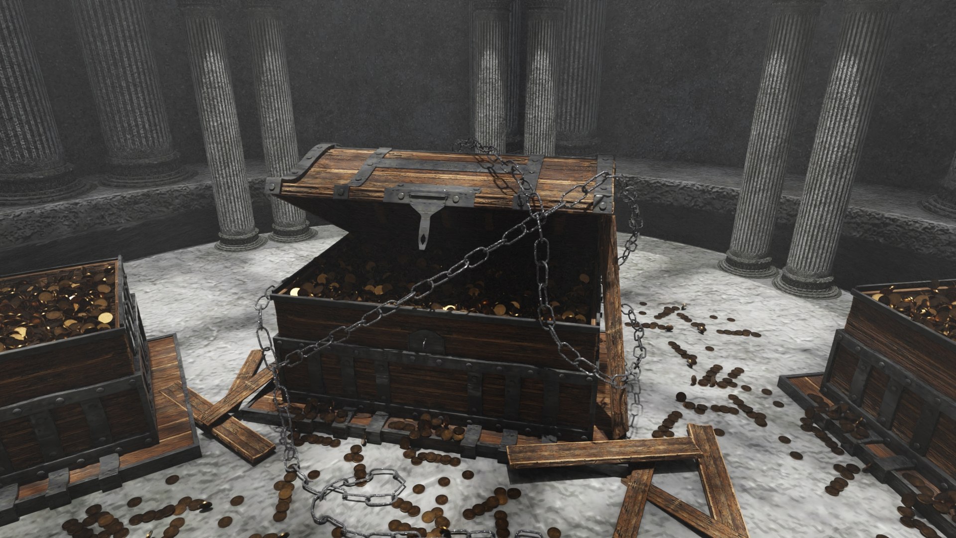 Lost Treasure Scene Model - TurboSquid 1786234