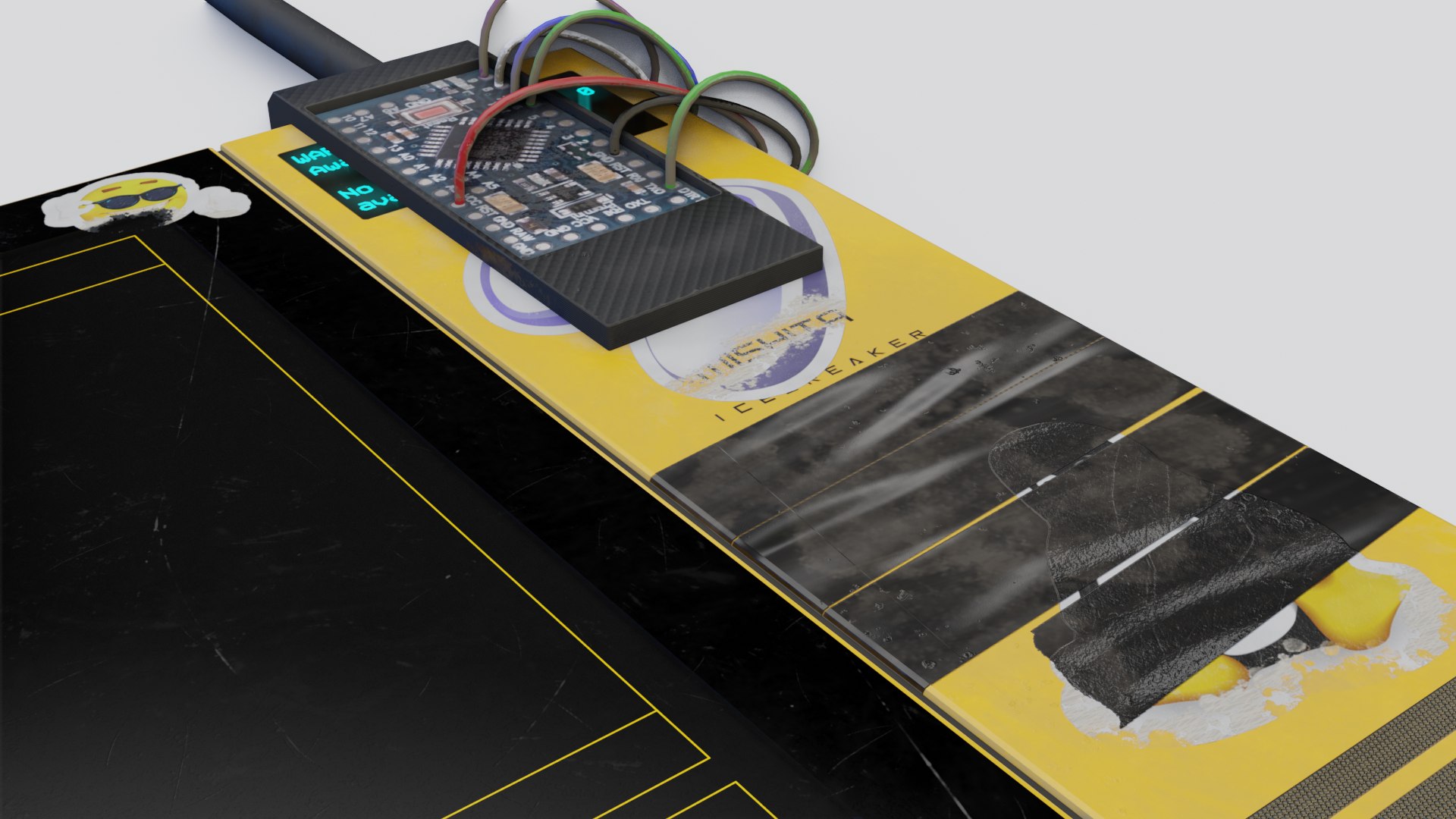 3D Cyberpunk Tablet ICE-Breaker PBR Game-ready - TurboSquid 1853109