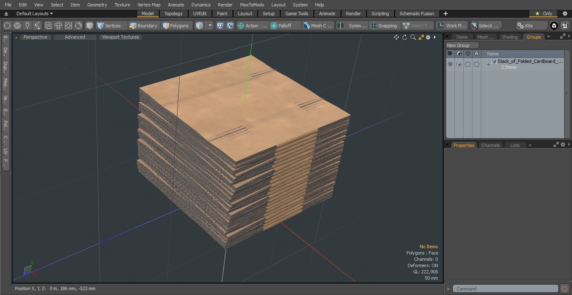 Stack of Folded Cardboard Boxes 3D - TurboSquid 2135019