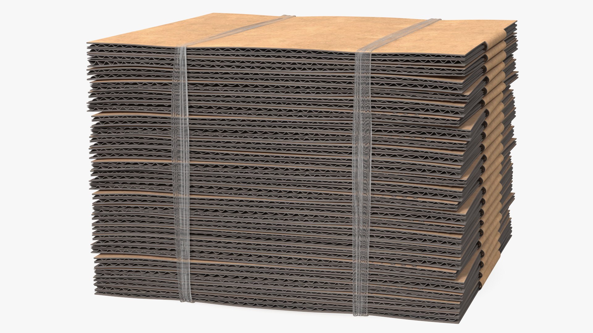 Stack of Folded Cardboard Boxes 3D - TurboSquid 2135019