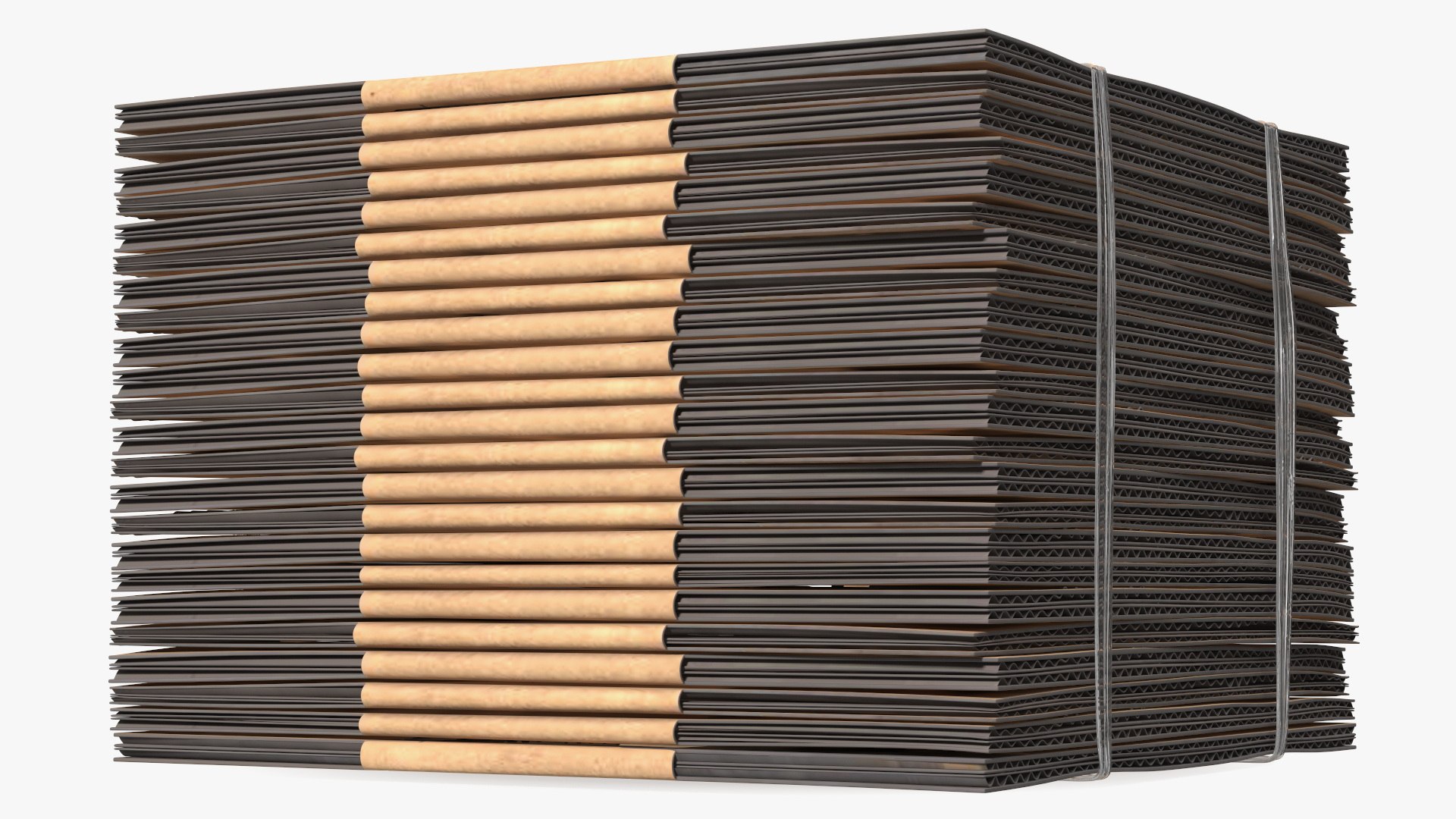 Stack of Folded Cardboard Boxes 3D - TurboSquid 2135019
