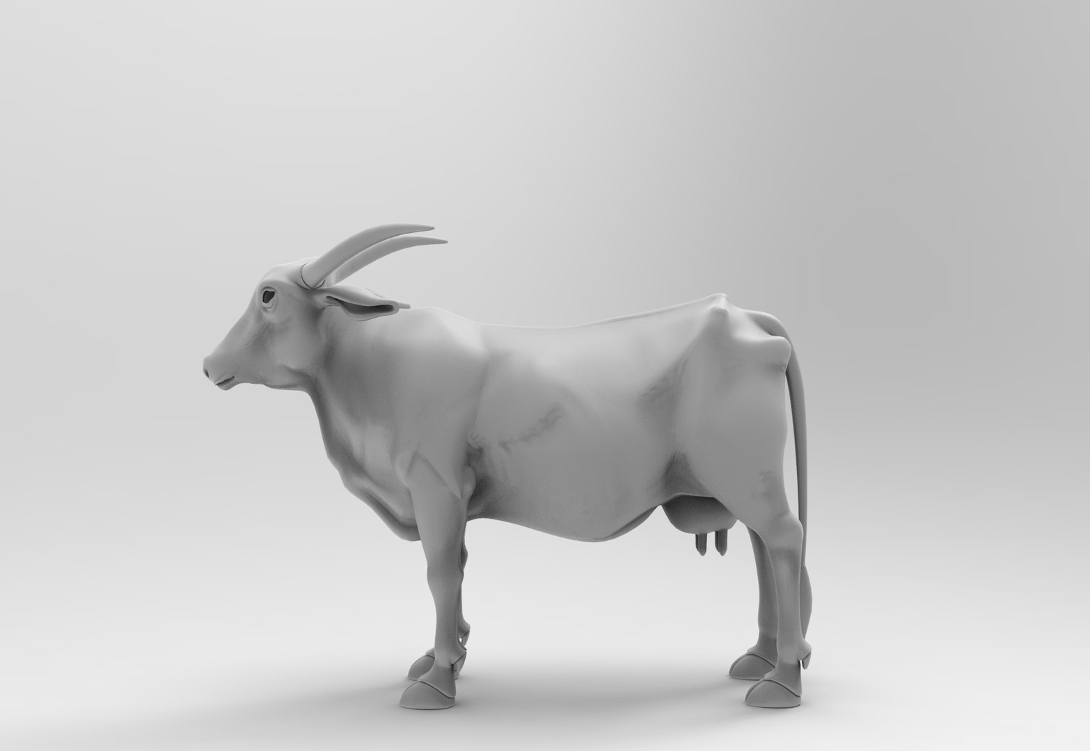 Animal Cow Nature Model - TurboSquid 1609760