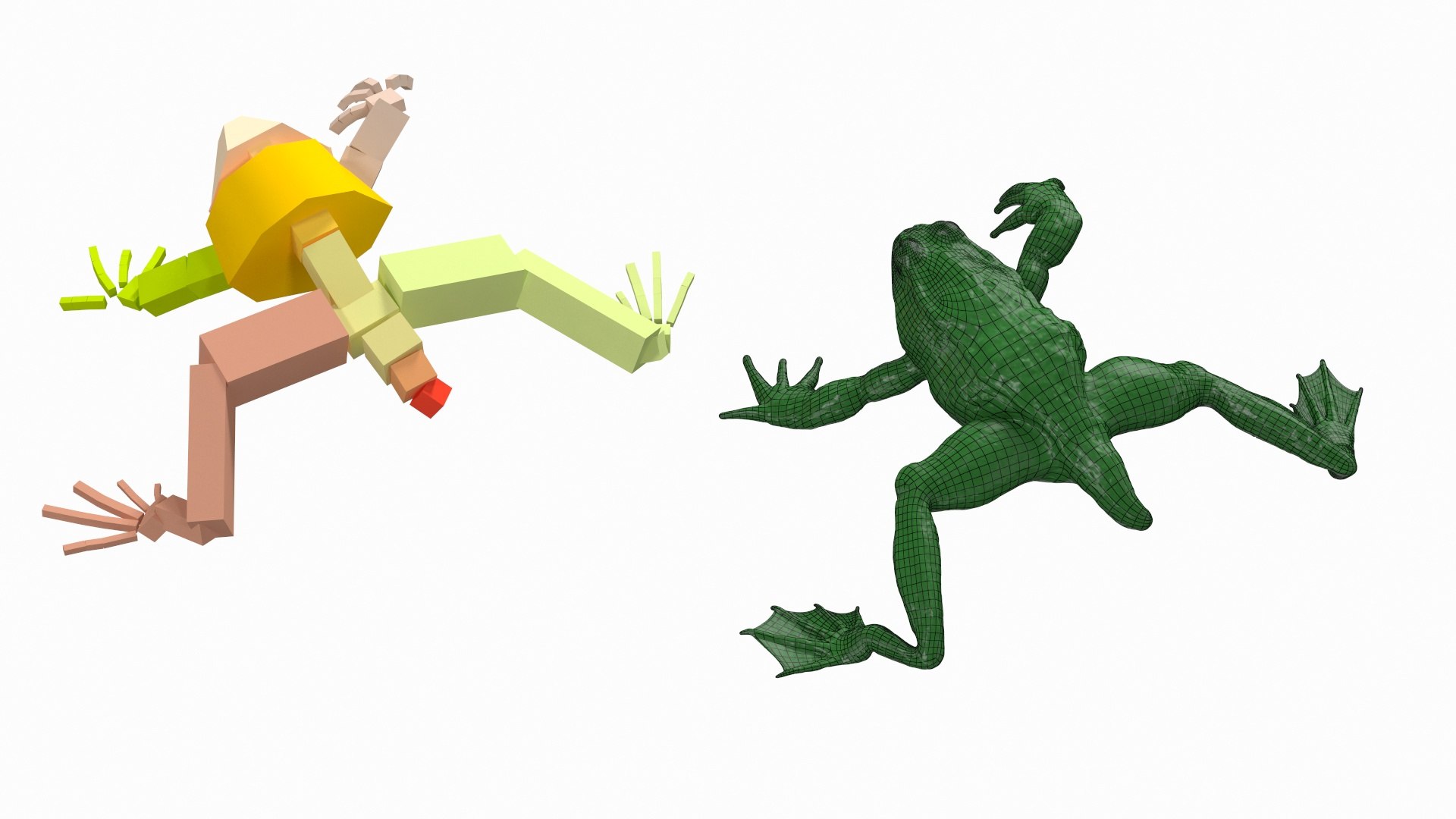 3D Model Froglet Rigged - TurboSquid 1715317