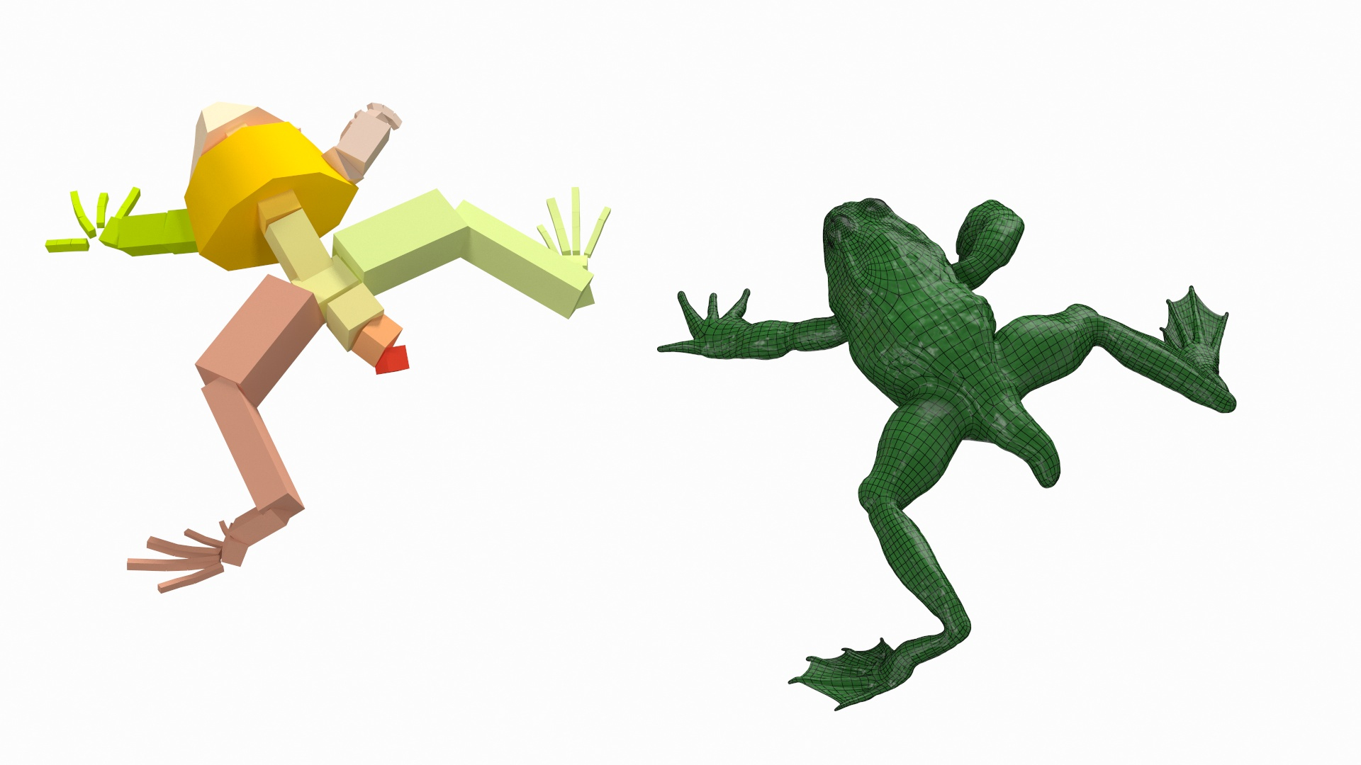 3D Model Froglet Rigged - TurboSquid 1715317