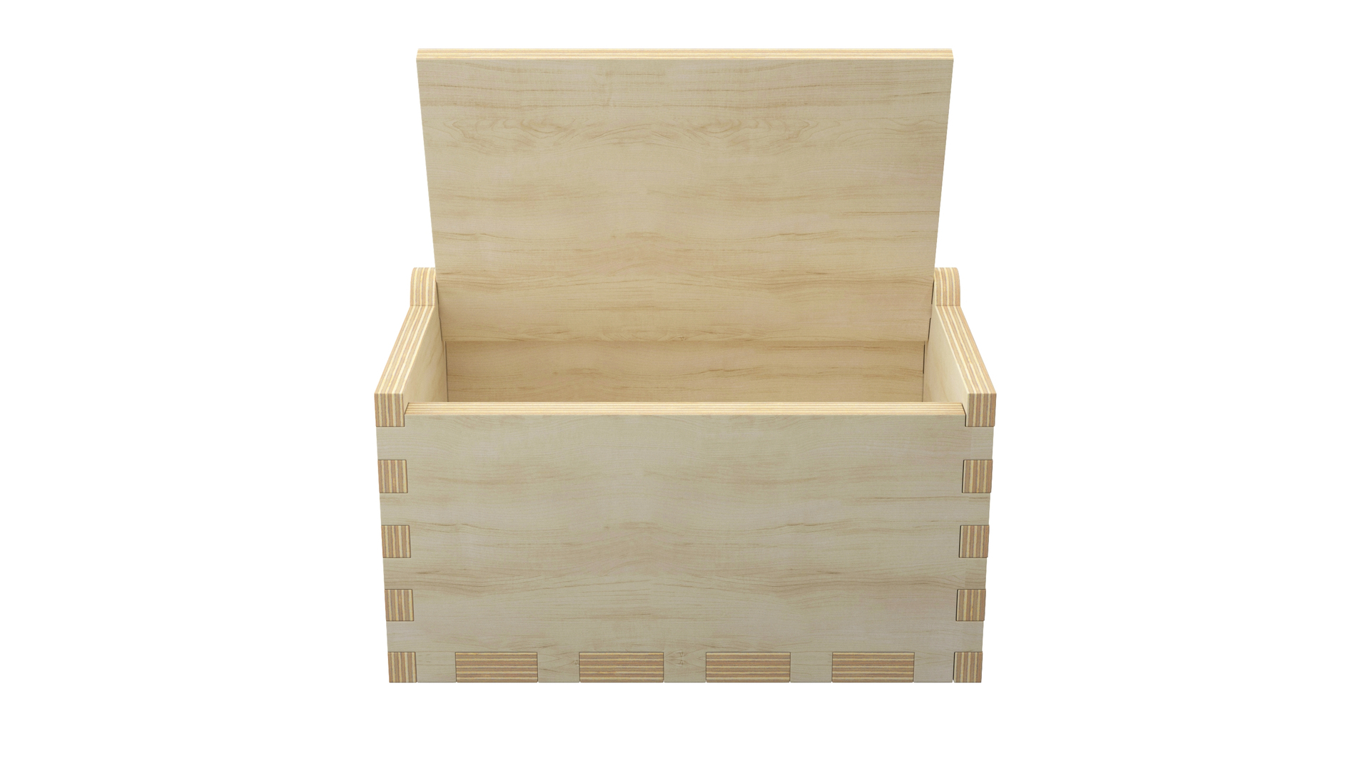 3D Wooden Box Model - TurboSquid 2035201