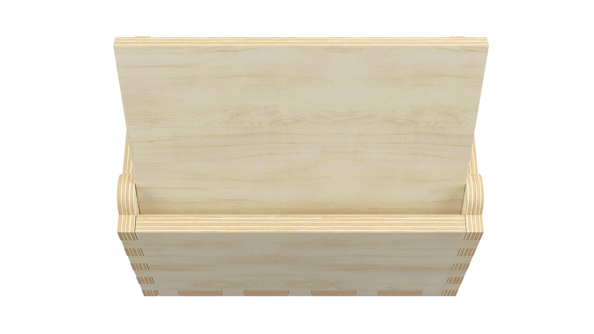 3D Wooden Box Model - TurboSquid 2035201