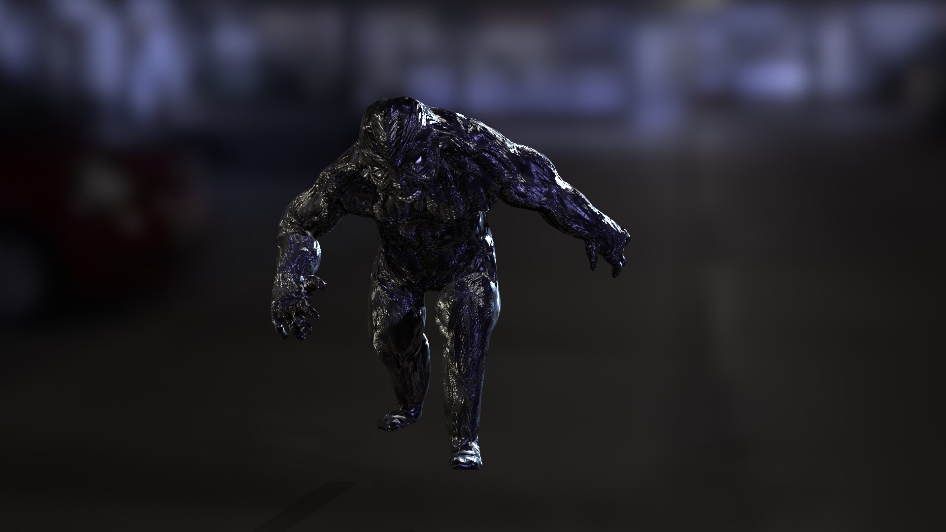 3D Monster From Hellbound Model - TurboSquid 1823310