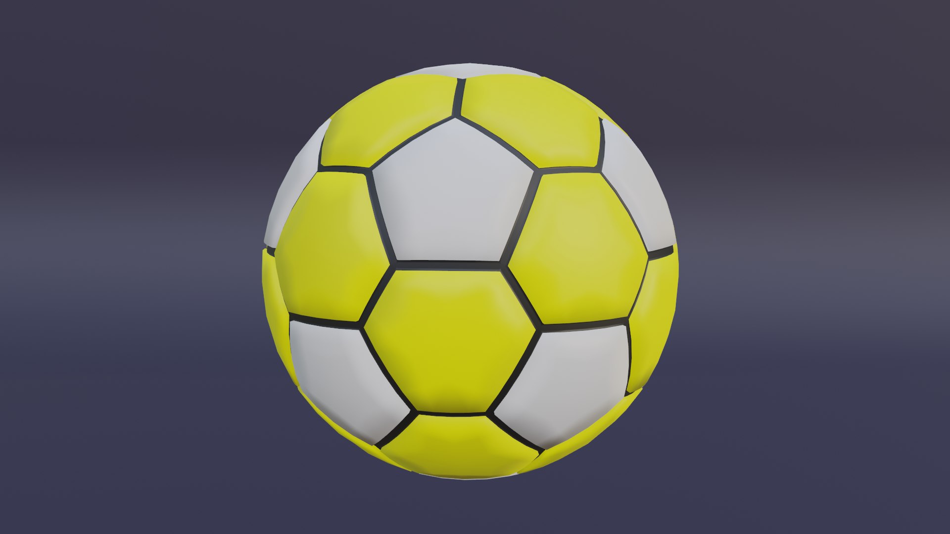 Yellow Soccer Ball 3D model - TurboSquid 2057712