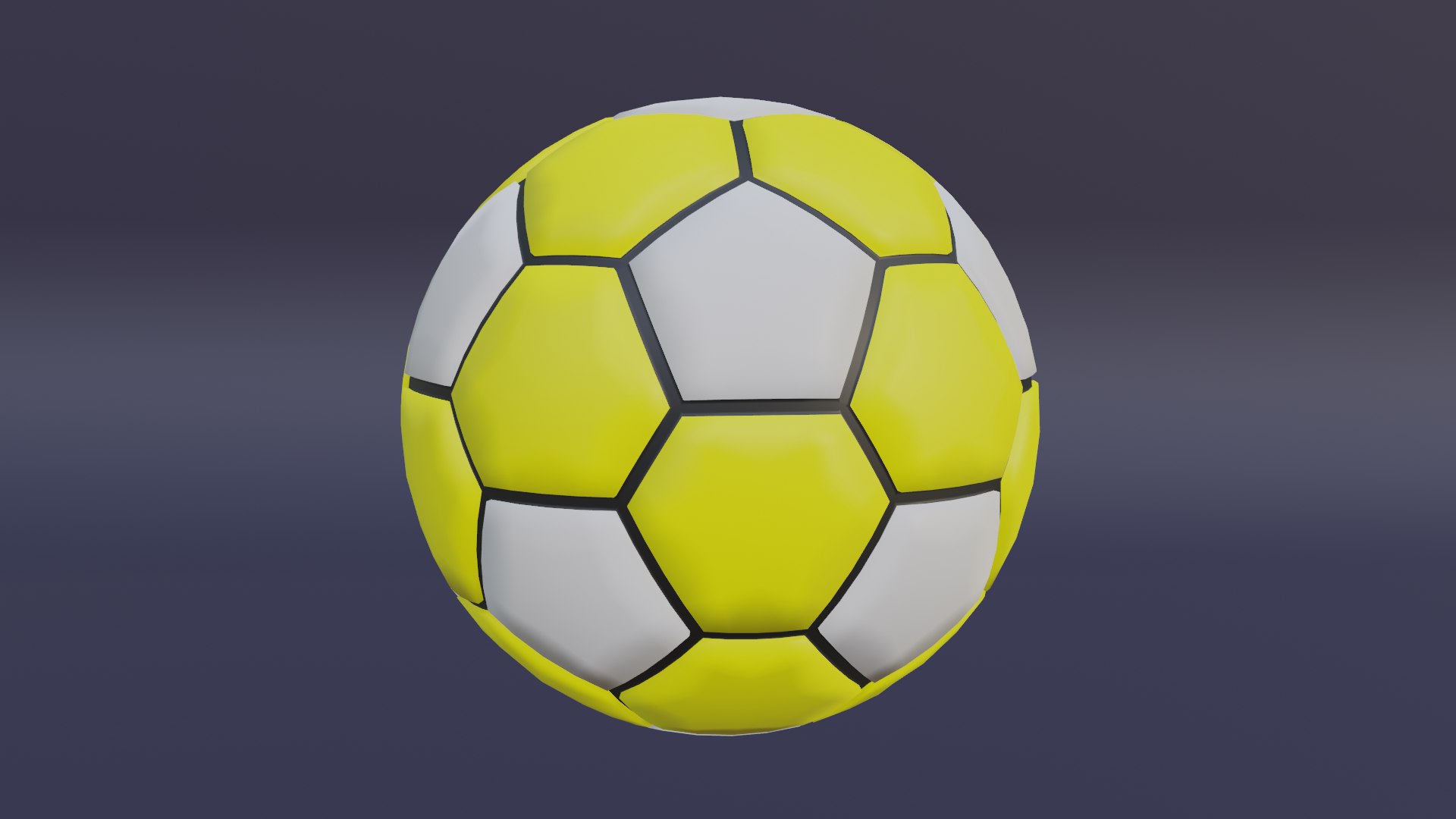 Yellow Soccer Ball 3D model - TurboSquid 2057712