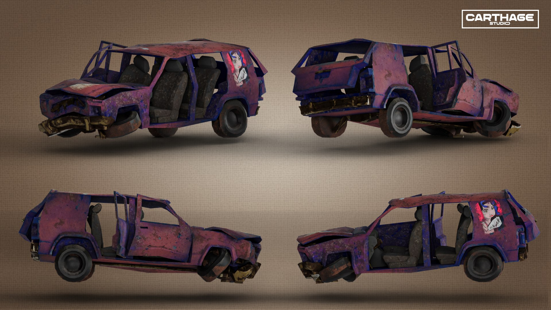 3D Arabic Street Props Model - TurboSquid 2344636