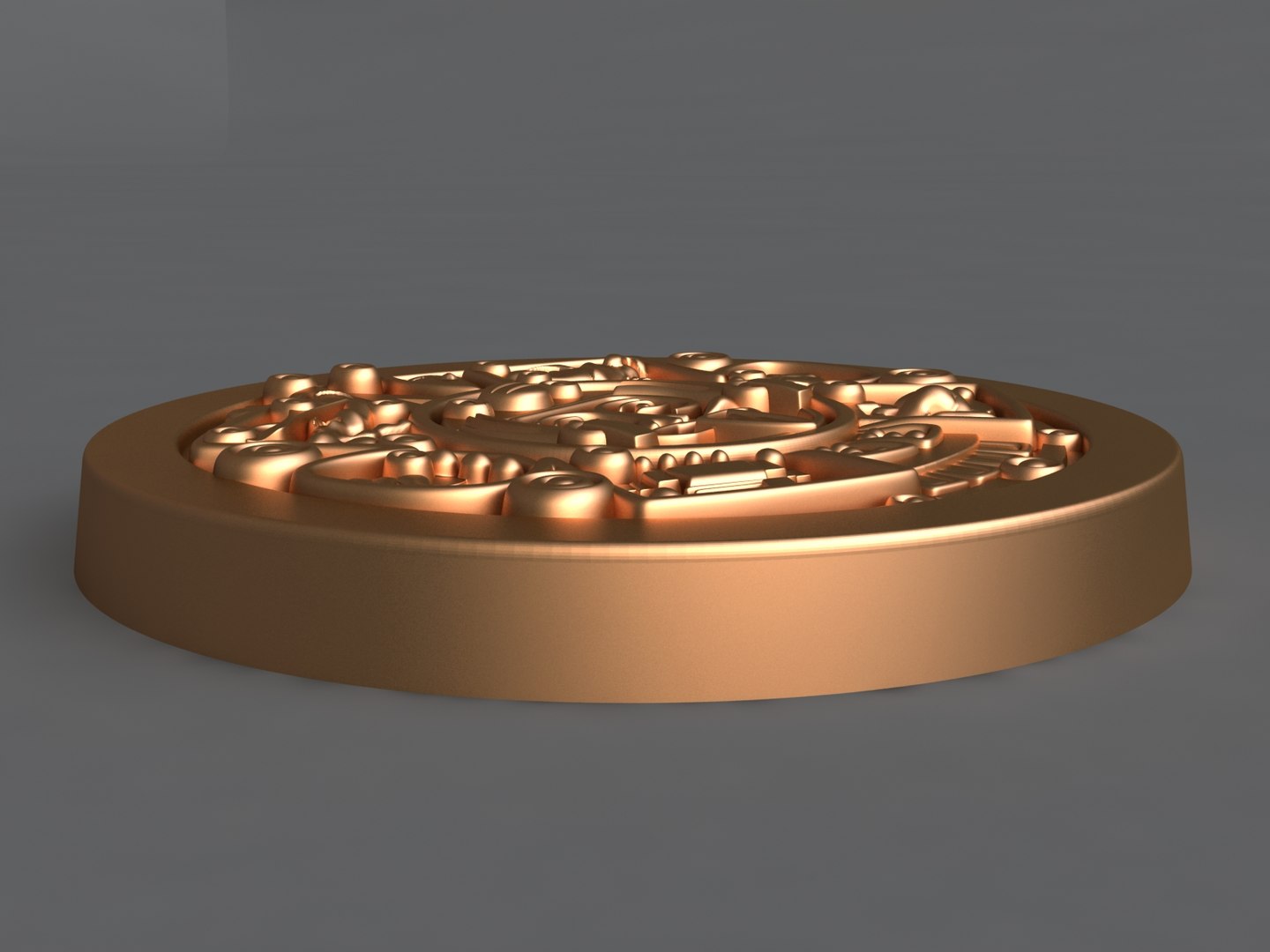 Aztec Calendar 3D Model - TurboSquid 1342395