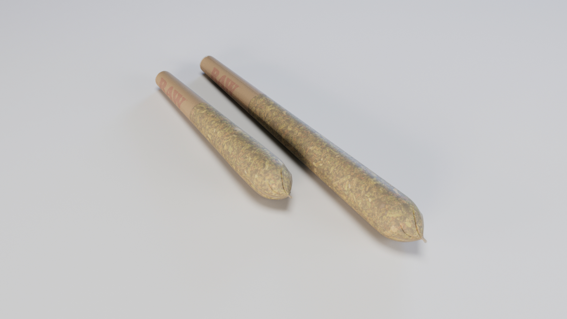 3D Model Weed Joint Roll - TurboSquid 2174832