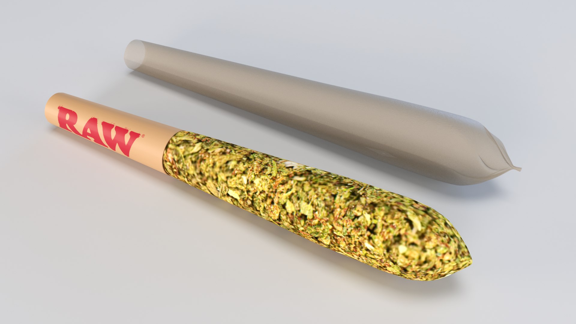 3D Model Weed Joint Roll - TurboSquid 2174832