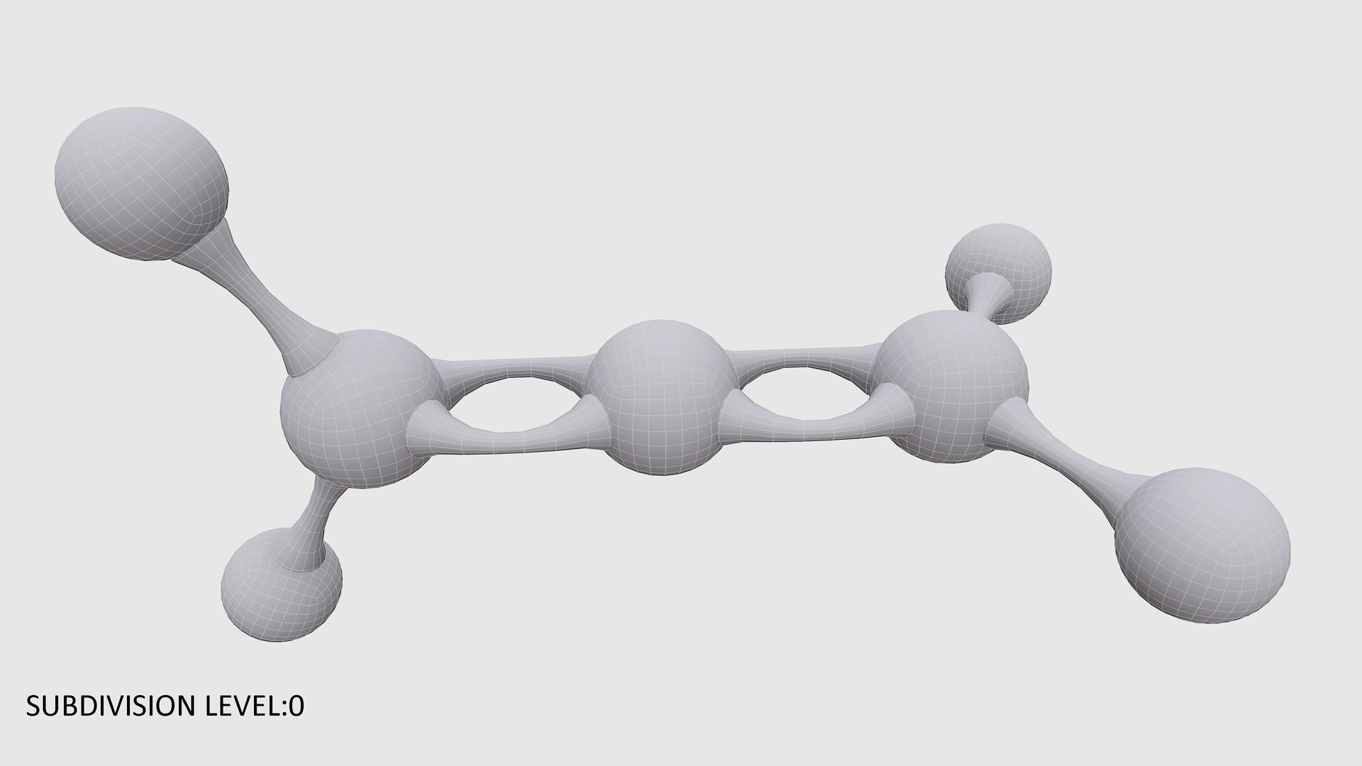 Propadiene Molecule With PBR 4K 8K 3D - TurboSquid 1945376