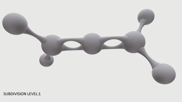 modelo 3d Propadiene Molecule With PBR 4K 8K - TurboSquid 1945376