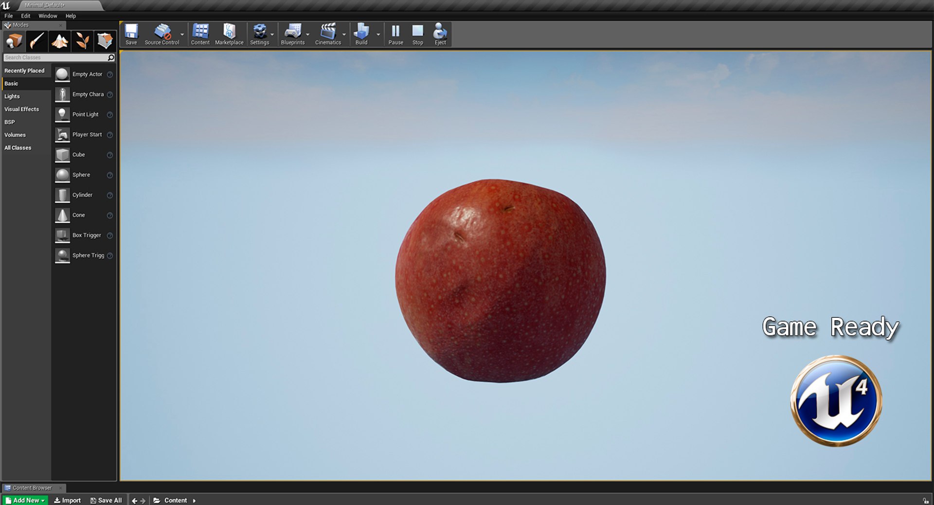 Apple Ready Unreal 3d Max