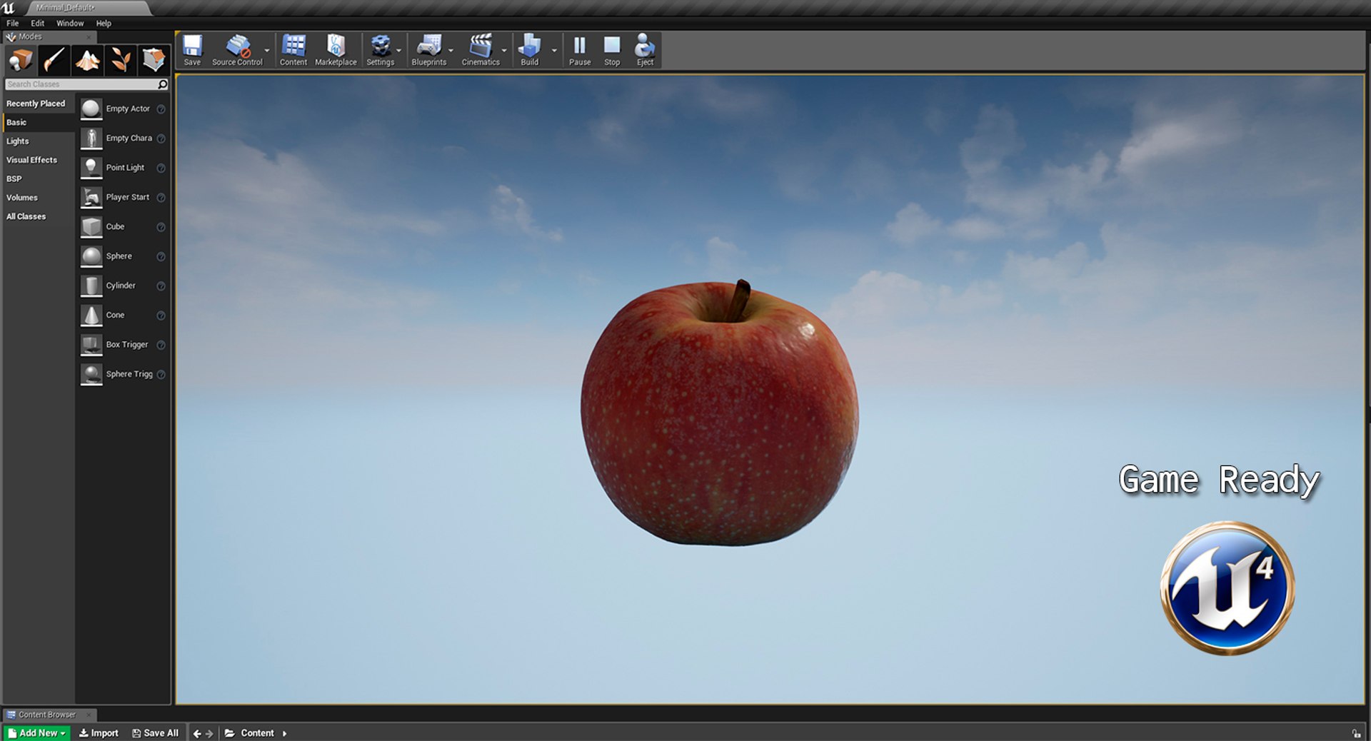 Apple Ready Unreal 3d Max
