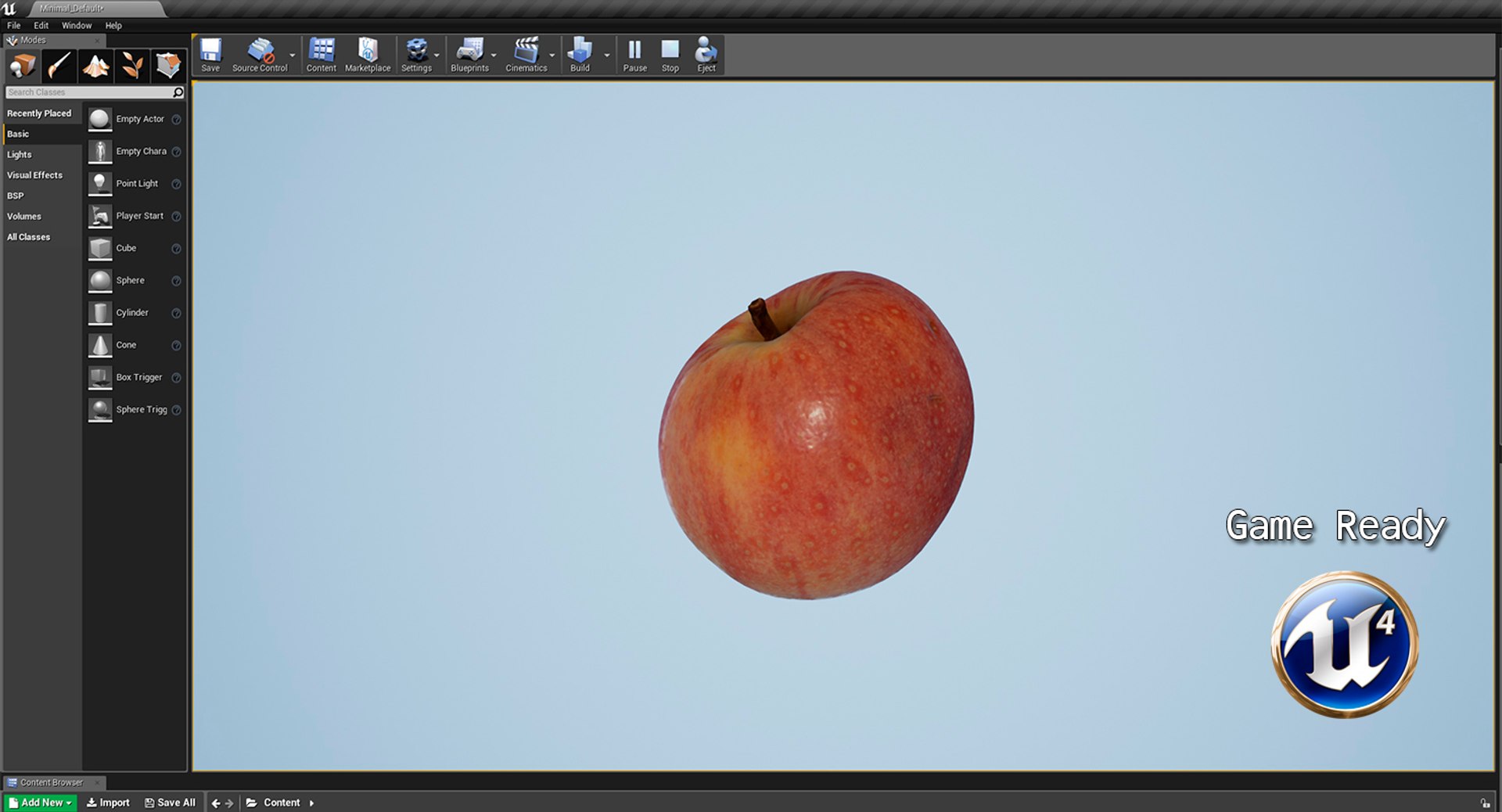 Apple Ready Unreal 3d Max