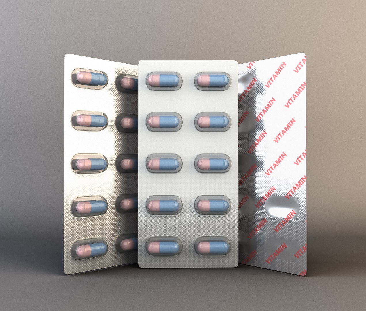Pills 3D Model - TurboSquid 1721749
