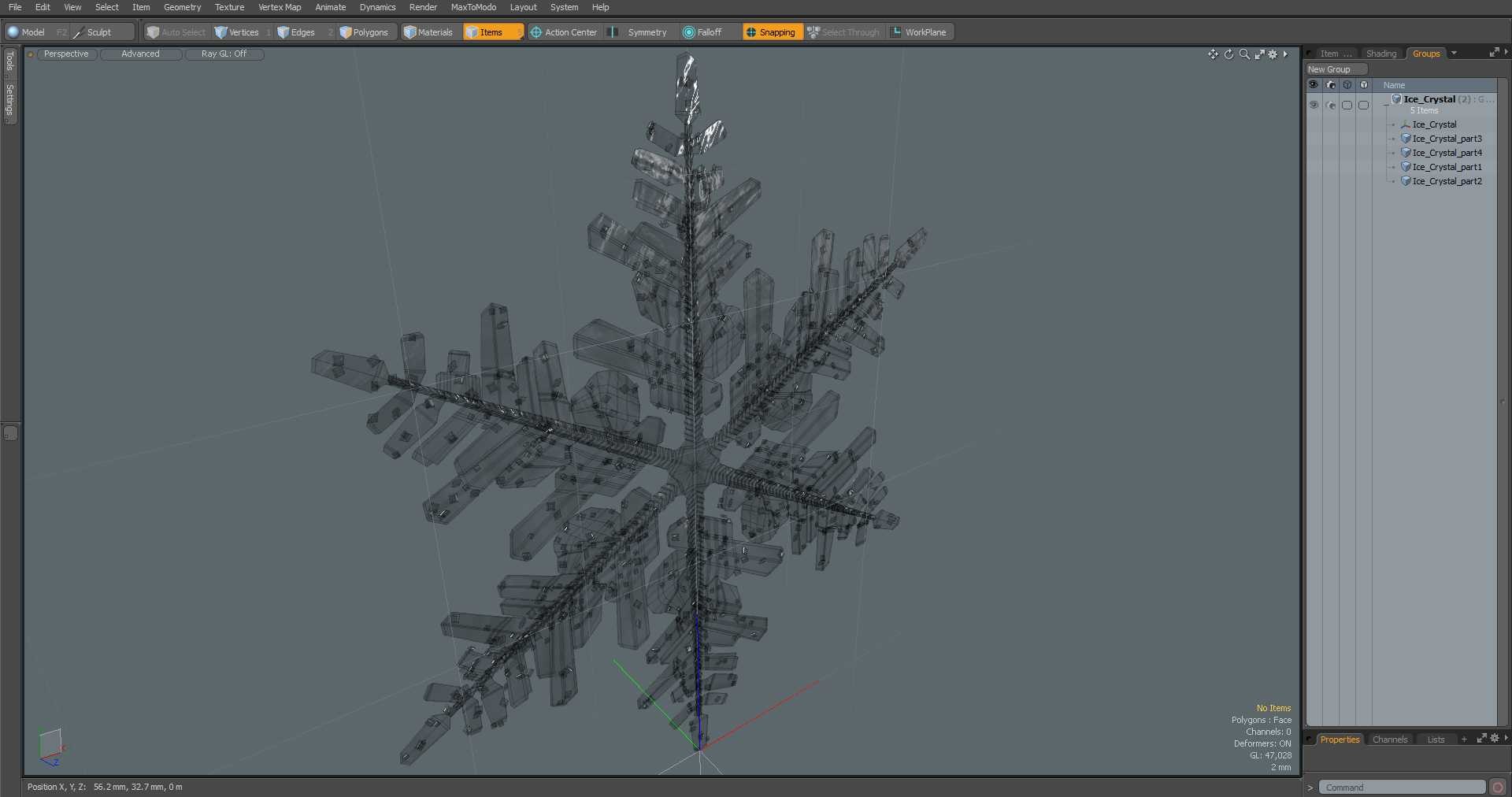 Ice Crystal 3D Model - TurboSquid 2246835