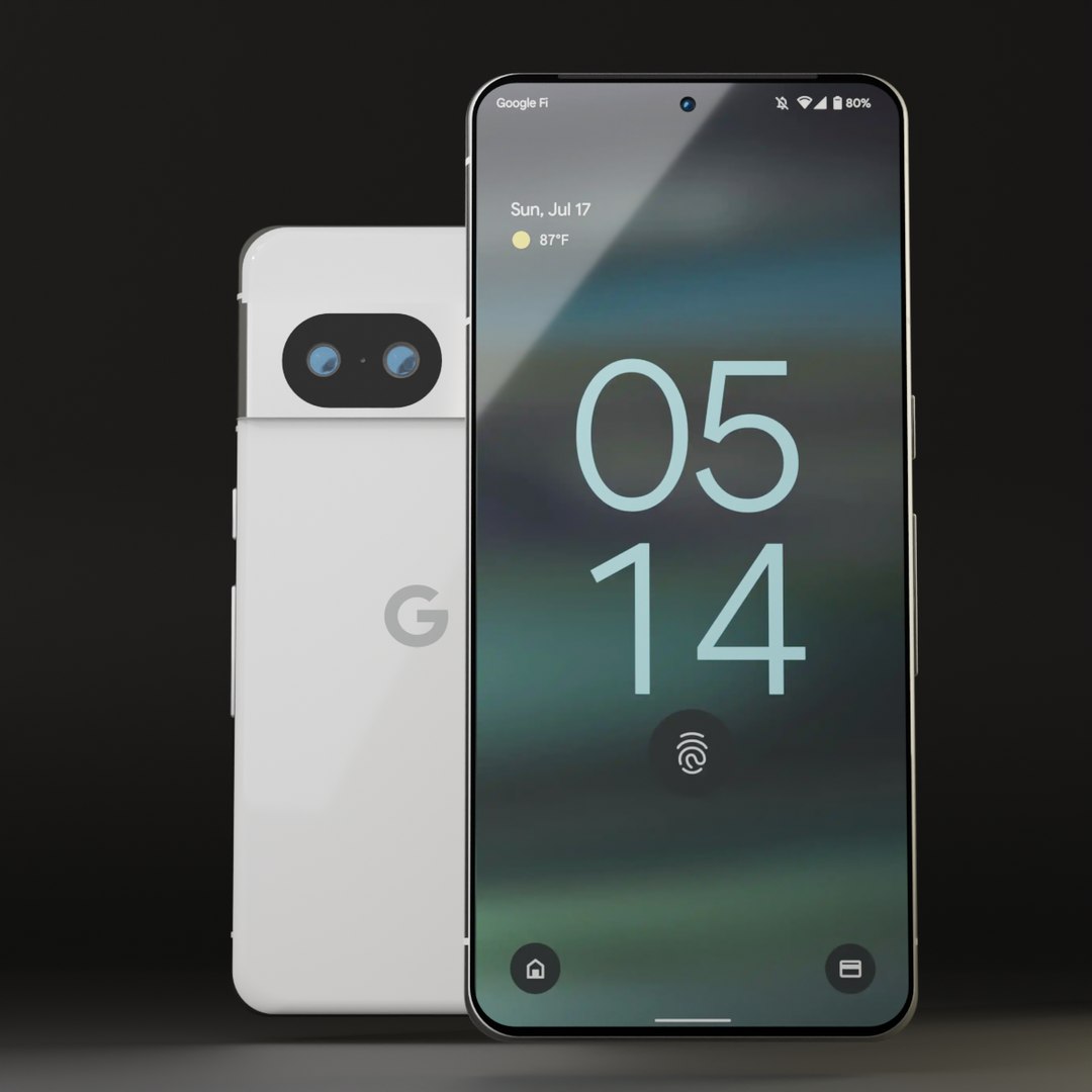 Google Pixel 8 3D Model - TurboSquid 2105706