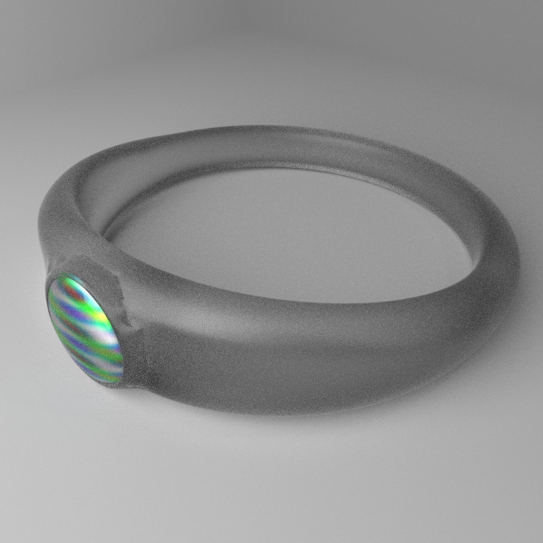 Glass ring 5 3D model - TurboSquid 1597355