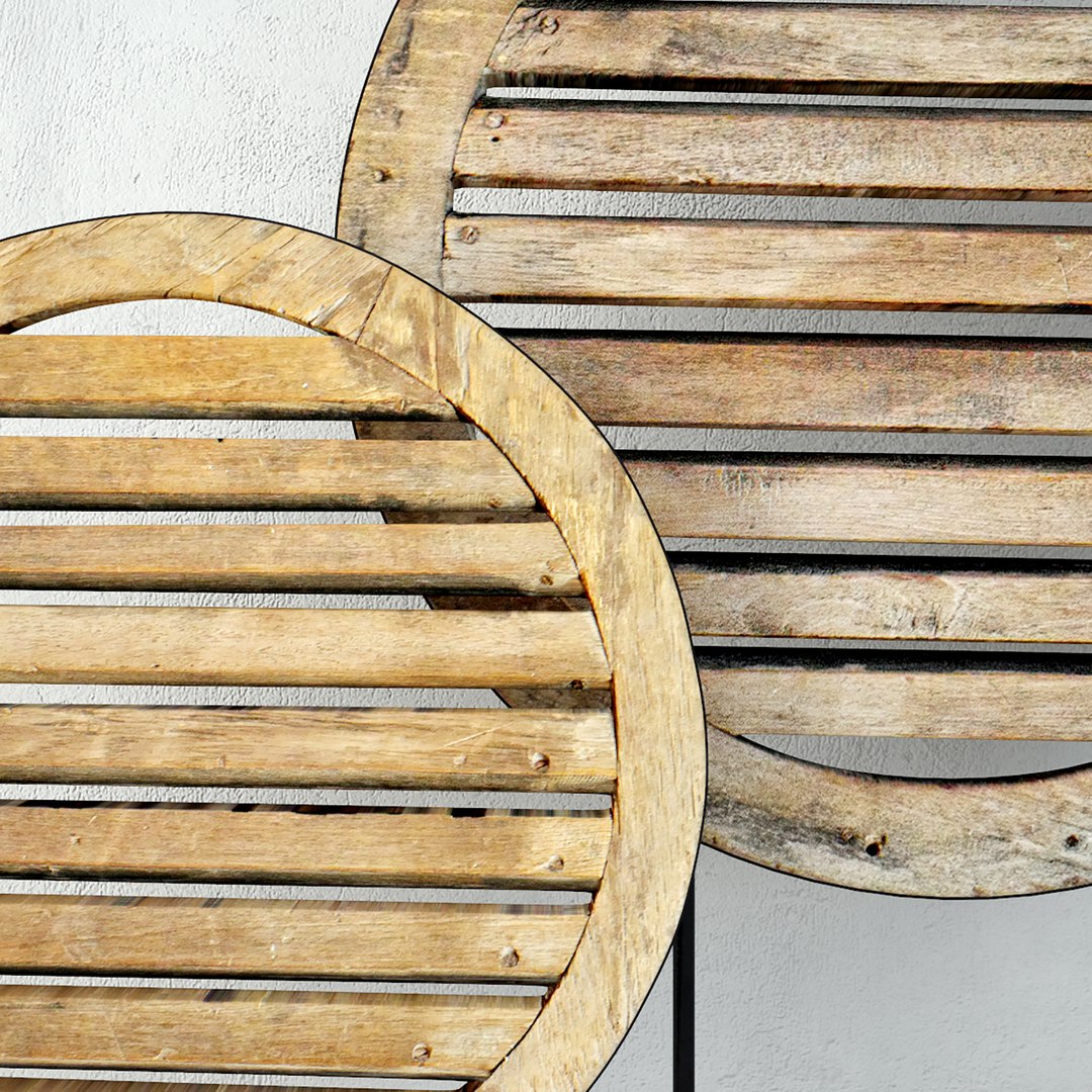 3D model Old Wood Vents - TurboSquid 2129436