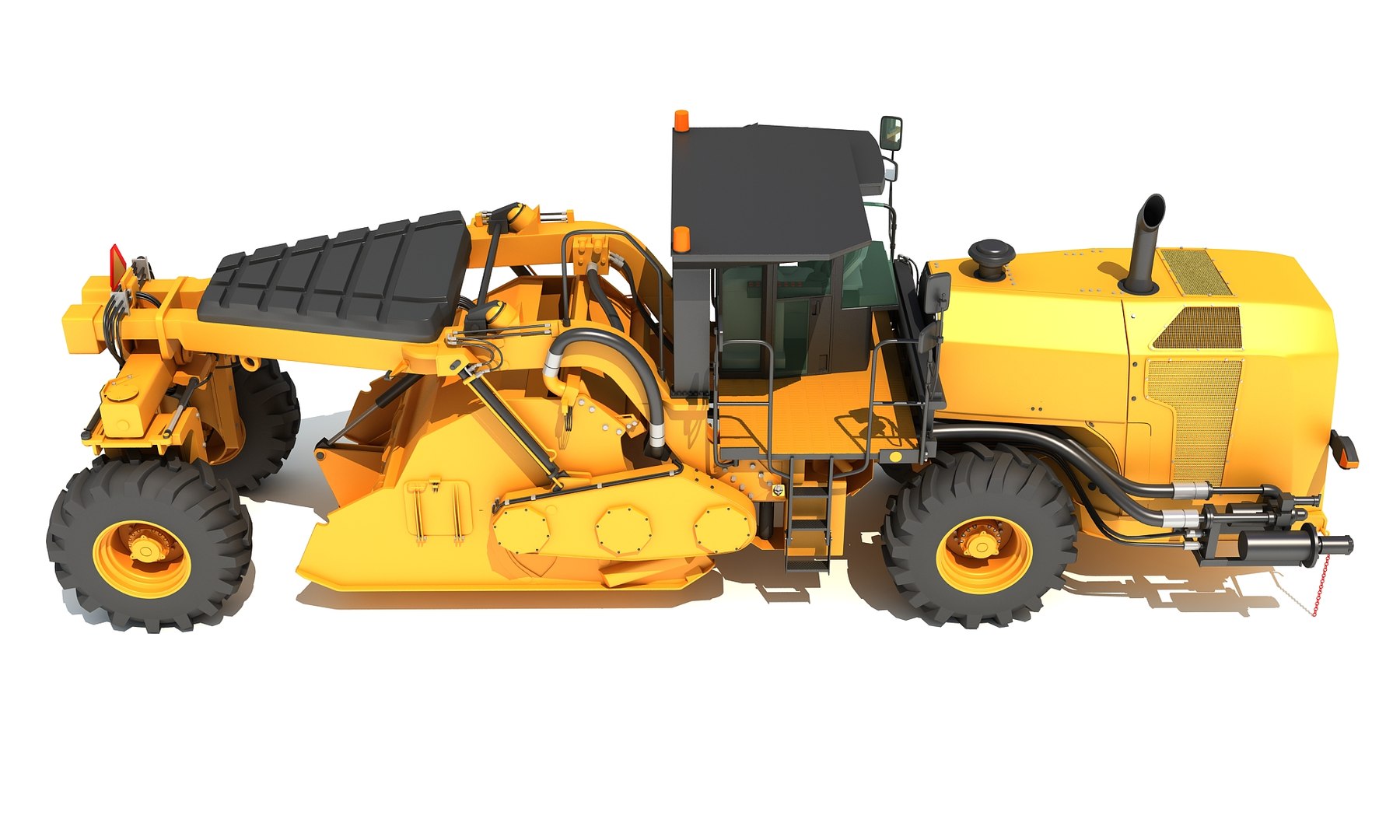 Road Reclaimer Model - TurboSquid 1288203