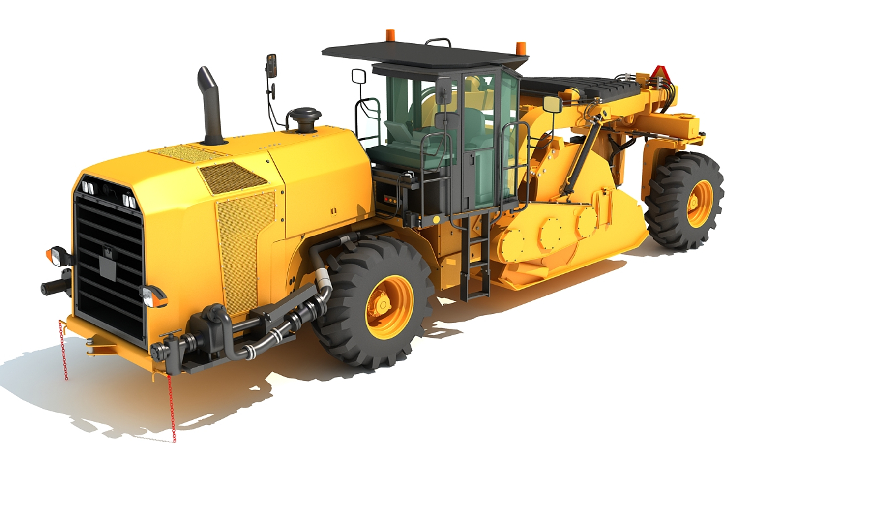 Road Reclaimer Model - TurboSquid 1288203