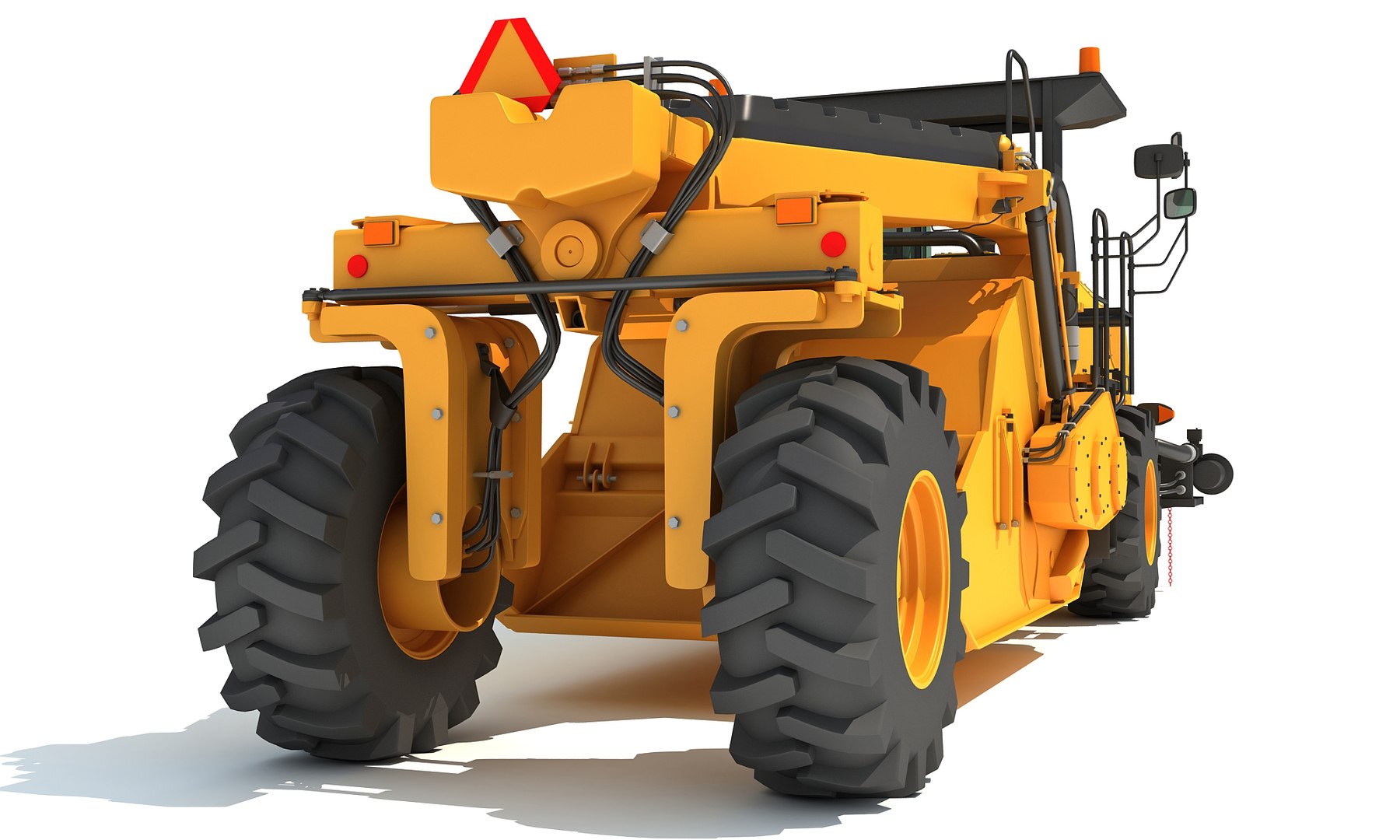 Road Reclaimer Model - TurboSquid 1288203