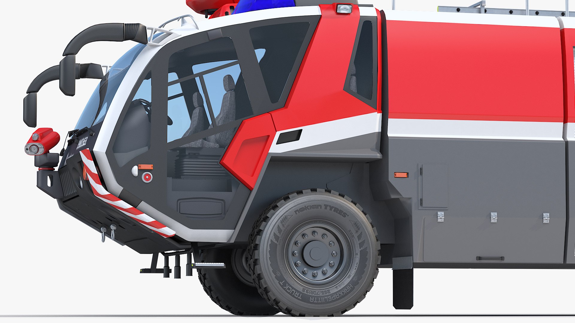 3D Fire Truck Rosenbauer 4X4 - TurboSquid 1833870