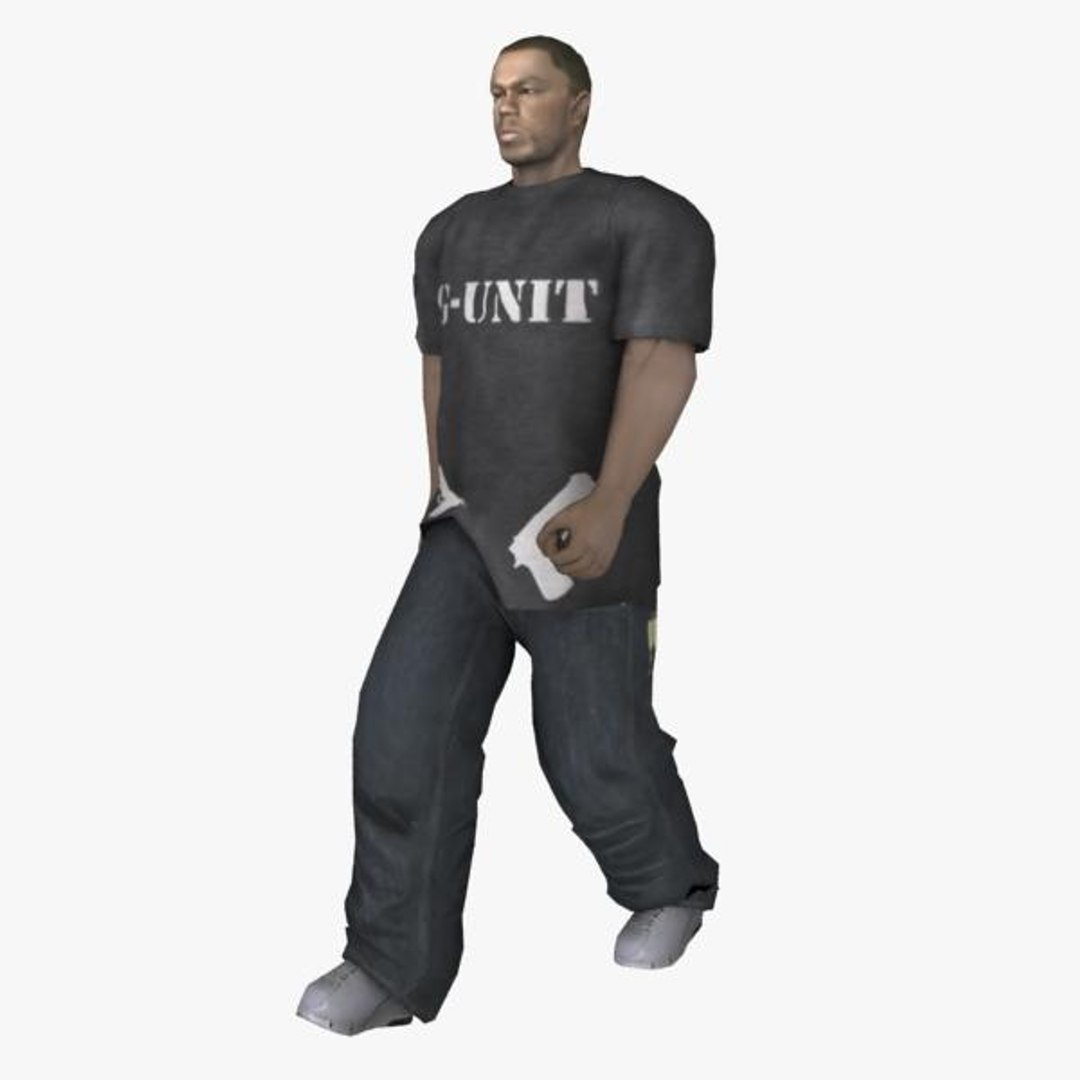 3d Rigged Biped Model