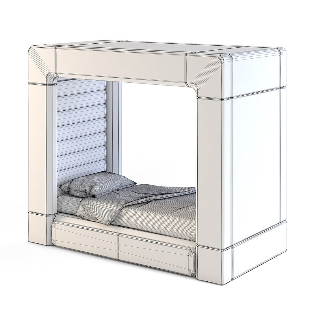 Futuristic Apartment Sleeping Pod 3D Model - TurboSquid 2258604