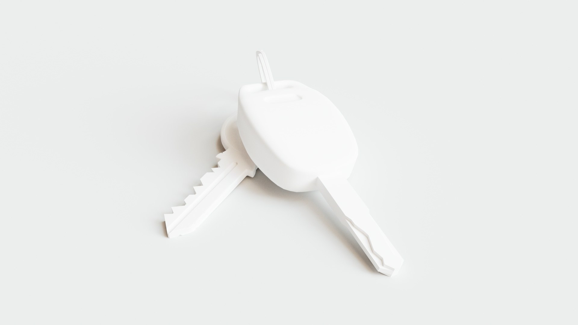 3D Set Of Keys On The Floor 2 - 3D Asset - TurboSquid 1843170