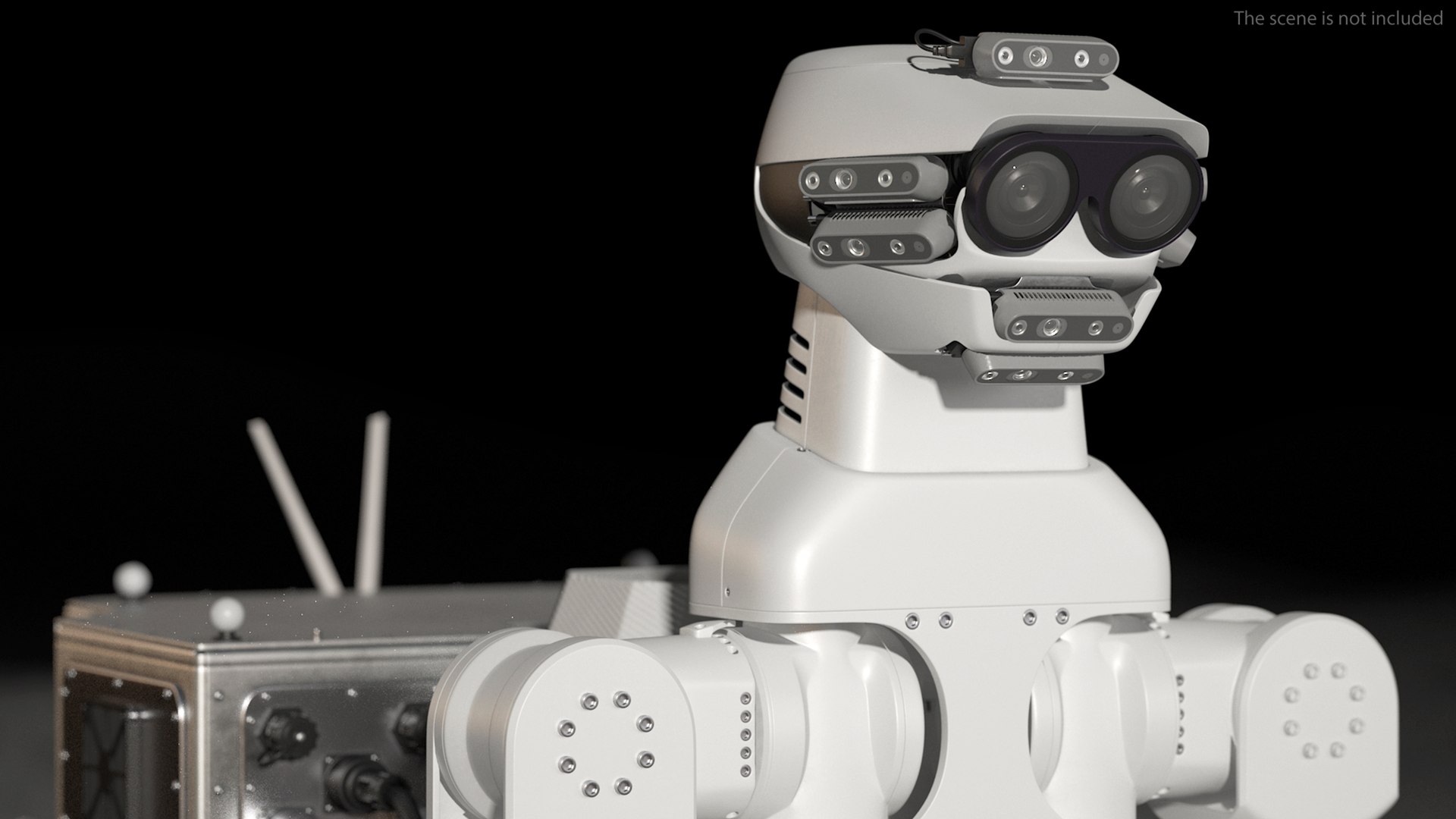 3D Lunar Robotic Rover Rigged for Cinema 4D - TurboSquid 1948140