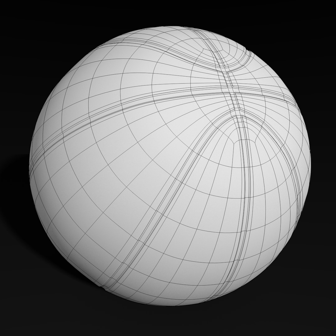 3dsmax Basketball Ball Basket