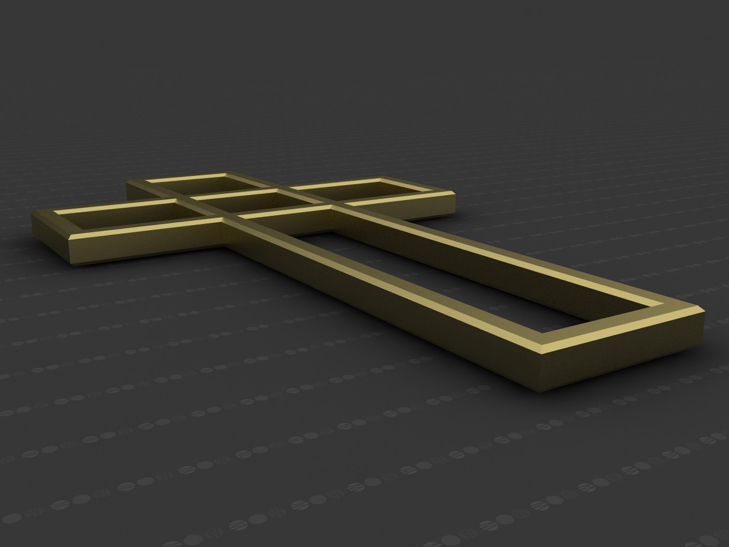 3D Cross Model - TurboSquid 1474575